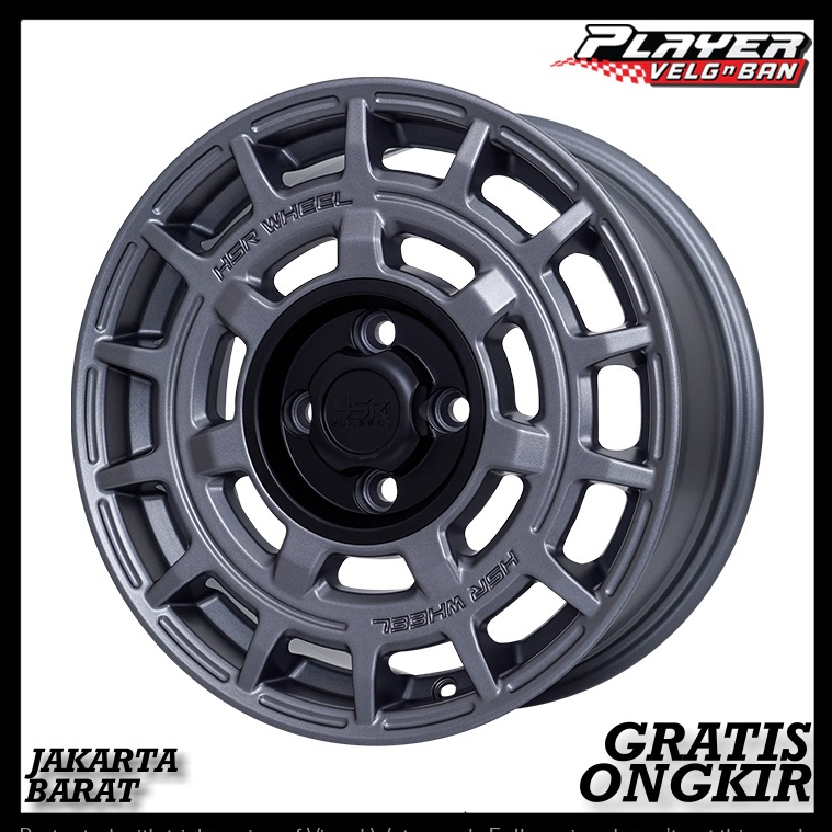 Jual PELEK MOBIL RING15 SEMI RALLY LOOK UNTUK AGYA CALYA AYLA VELG HSR ...