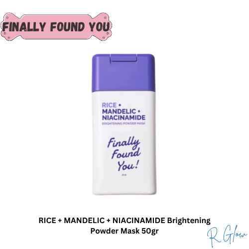 Jual Finally Found You! RICE + MANDELIC + NIACINAMIDE Brightening ...