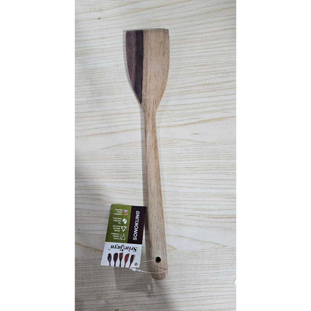 Jual Alat Masak Kayu / Sutil Kayu / Sodet Kayu / Spatula Kayu Sriwijaya ...