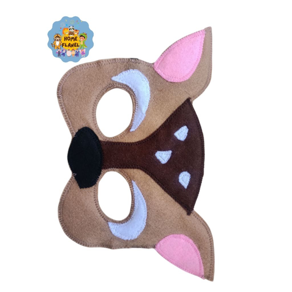 Jual Topeng Karakter Hewan Rusa Animal Deer Kostum Pesta Topeng Drama ...