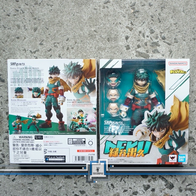 Jual S.H.Figuarts SHF Izuku Midoriya Deku My Hero Academia | Shopee ...
