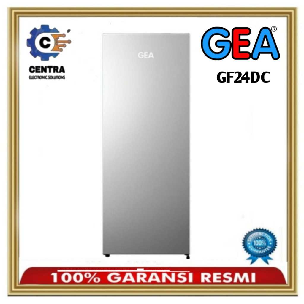 Jual GEA Up Right Freezer GF-24DC Lemari Pendingin 1 Pintu (189 Liter ...