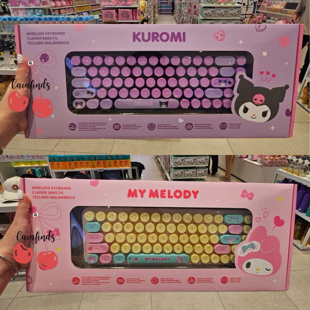 Jual MINISO x Sanrio‼️Wireless Keyboard Fashion Sanrio Characters ...