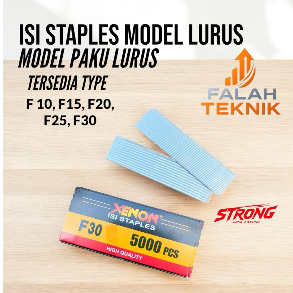 Jual XENON ISI STAPLES F10 F15 F20 F25 F30 ISI STAPLES LURUS ATAU MODEL ...