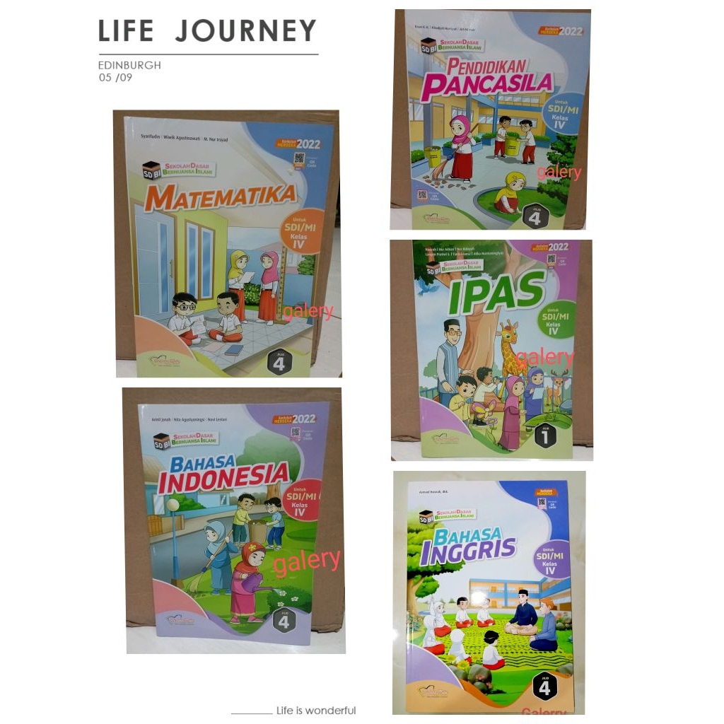 Jual Baru/BUKU KELAS 4 SDBI PENERBIT PUSTAKA MULIA/ IPAS BAHASA INDONESIA MATEMATIKA PANCASILA ...