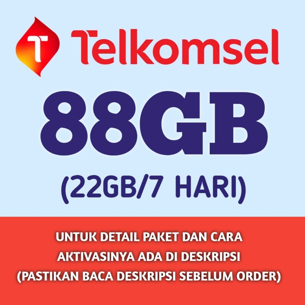 Jual PAKET VPN DATA TELKOMSEL 88GB 30 HARI MURAH | Shopee Indonesia