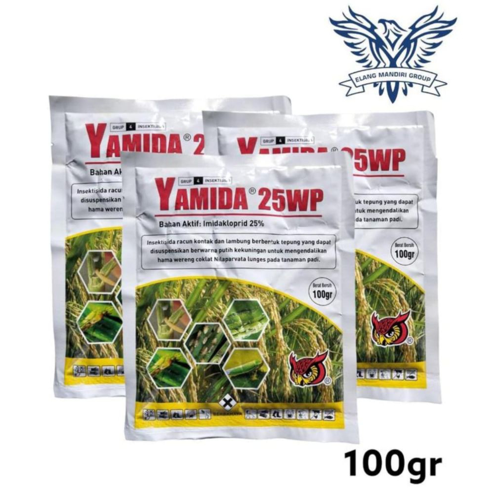 Jual YAMIDA 25WP 100gram Insektisida Imidakloprid 25 % Basmi Hama Tanaman Sinamyang | Shopee ...