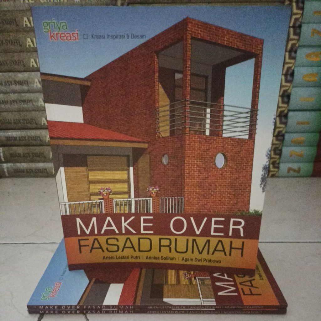 Jual BUKU BACAAN INSPIRASI SENI DESAIN RUMAH ARSITEK / MAKE OVER FASAD ...