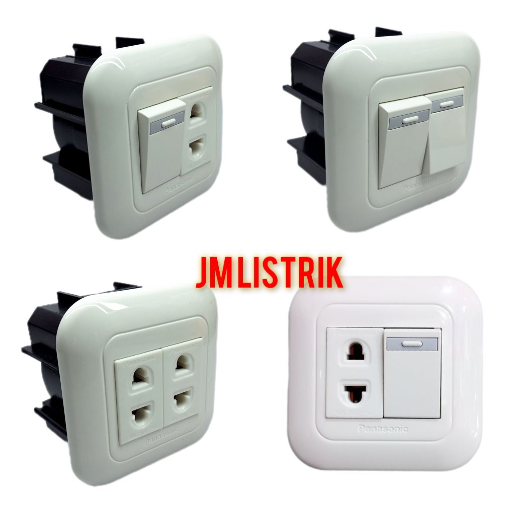 Jual Saklar 1 Set Mangkok Tanam Panasonic Original | Shopee Indonesia