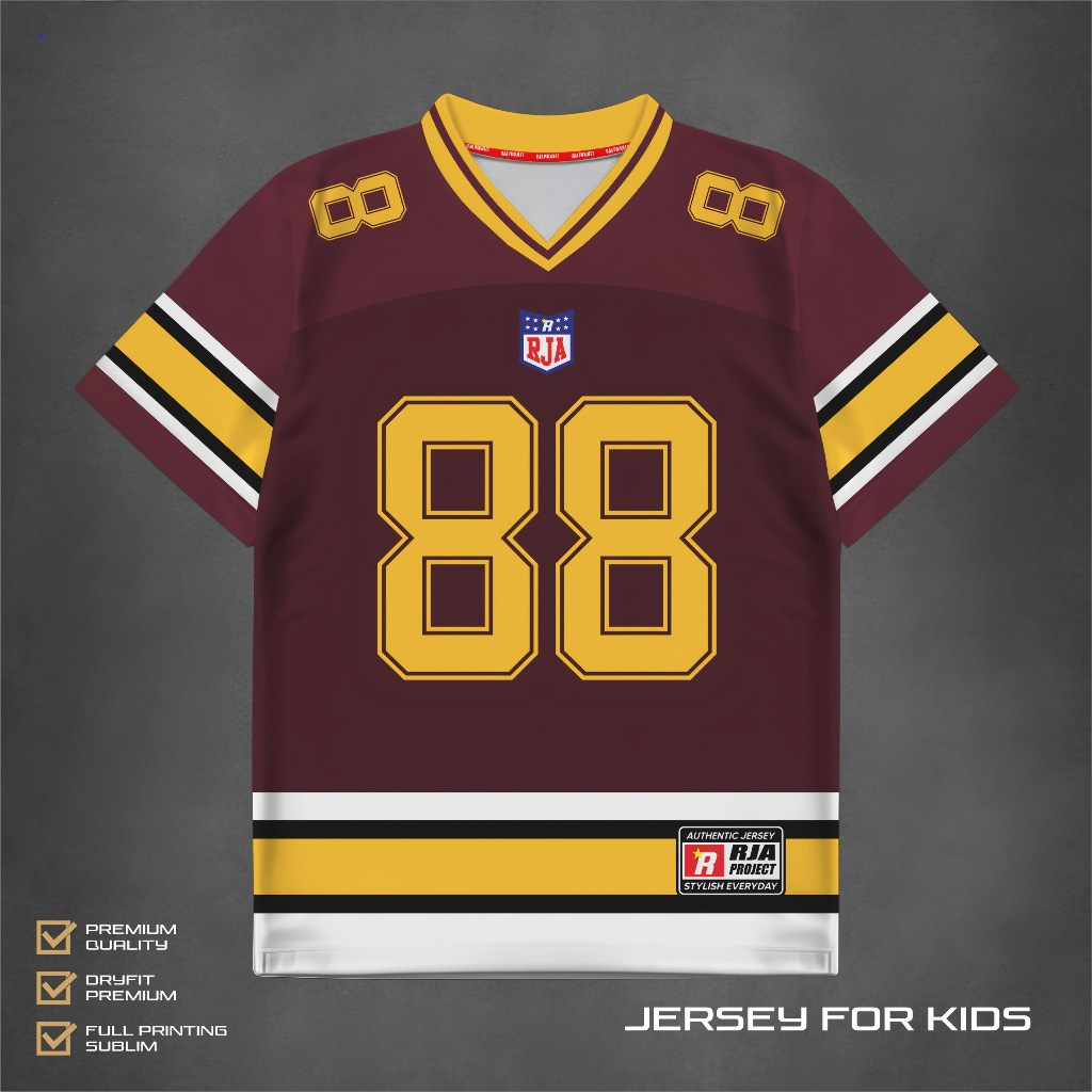 Jual Jersey Anak Vintage Nomor 88 | Gaya Korea Streetwear Retro Keren ...