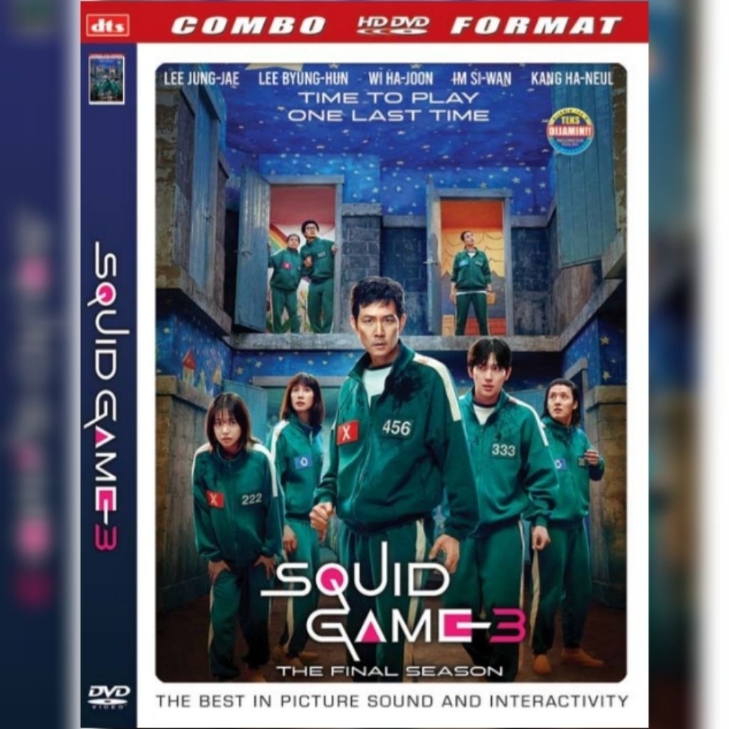 Jual KASET FILM SQUID GAME S3 - FINAL SEASON (2025) - TERBARU - HD | Shopee Indonesia
