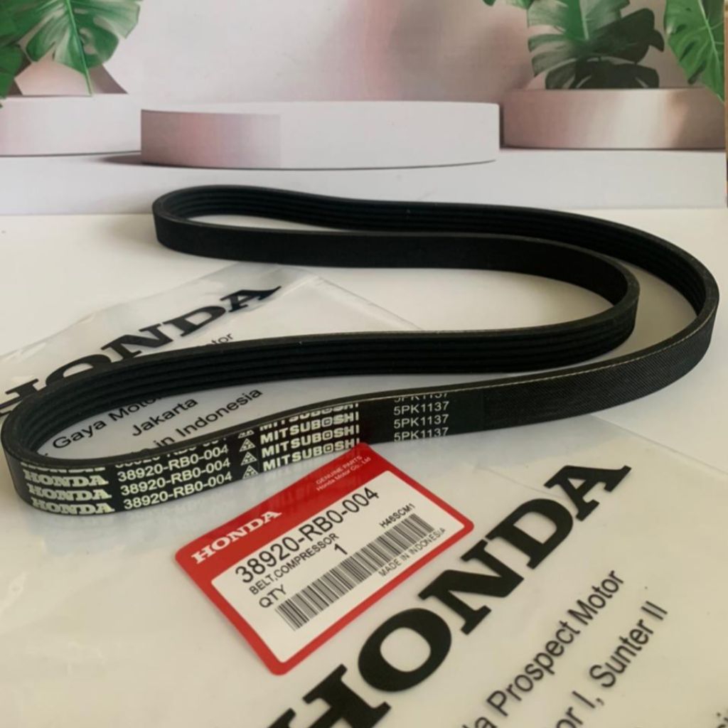 Jual Vanbelt/Fan Belt Tali Kipas Honda Jazz Rs Ge8 Freed New City 38920 ...