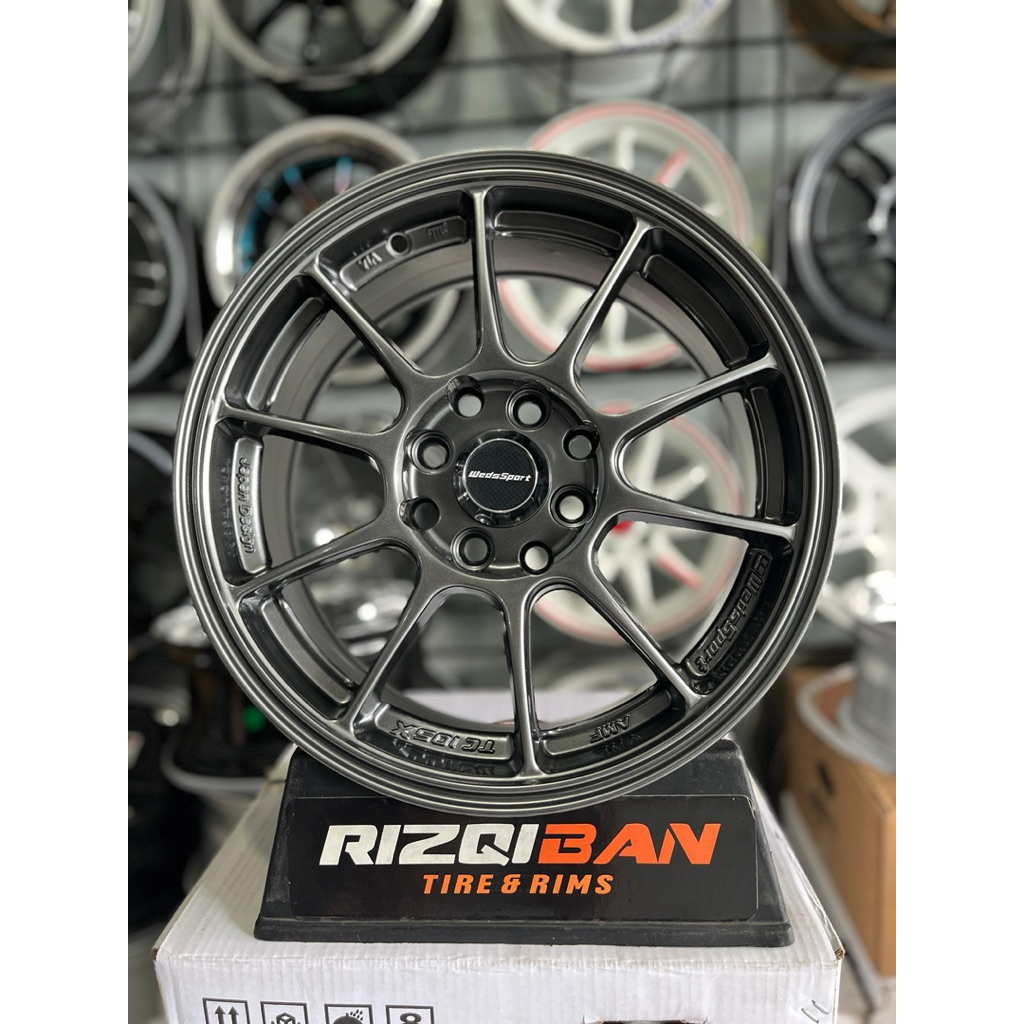 Jual velg wedsport tc105 r15 hyper black lebar 6,5 kondisi baru | Shopee Indonesia