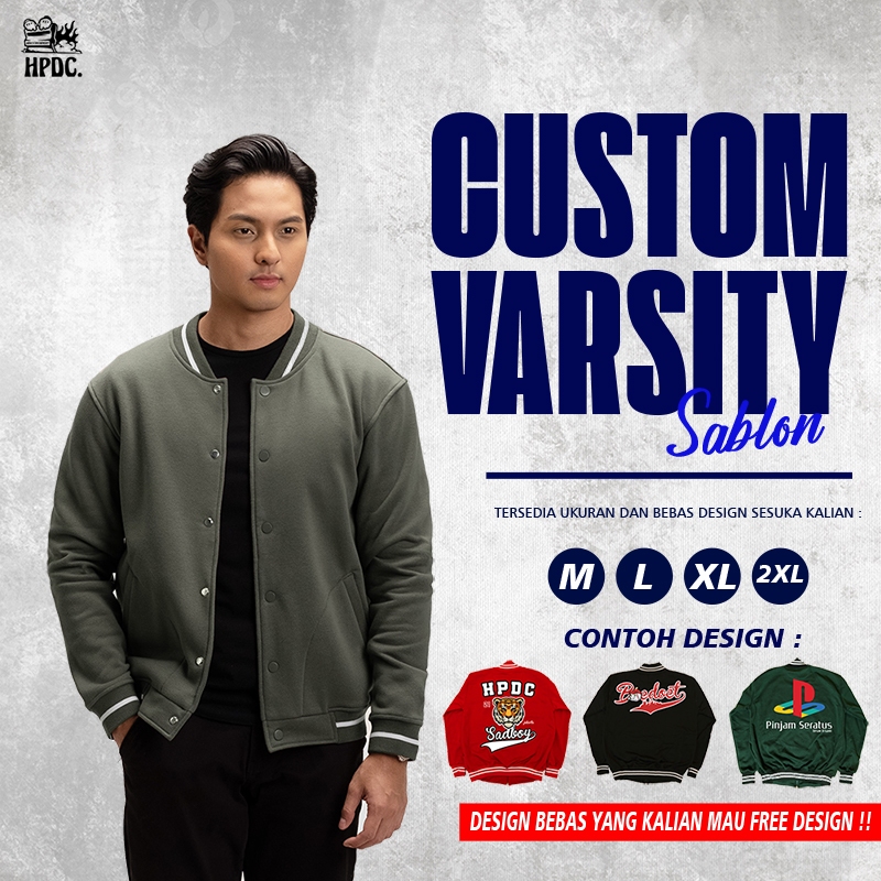 Jual Jaket Custom Seragam Kelas Komunitas Karyawan | Jaket Varsity ...