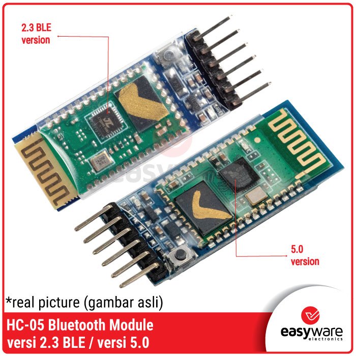 Jual HC 05 HC-05 Bluetooth Module v5.0 v2.3 BLE | Shopee Indonesia