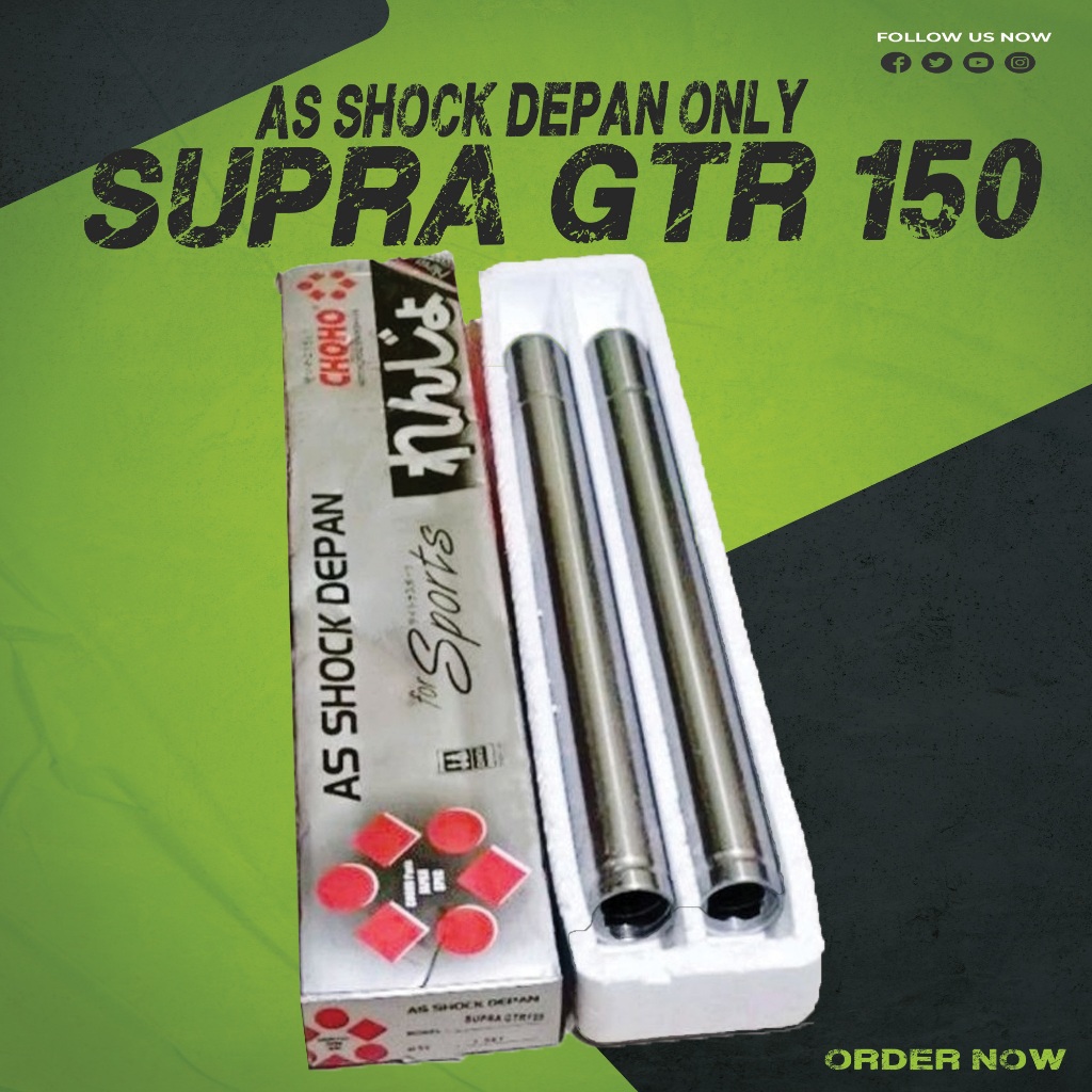 Jual AS SHOCK SOK SHOK PIPA SHOCK DEPAN ONLY SUPRA GTR 150 CHOHO ...