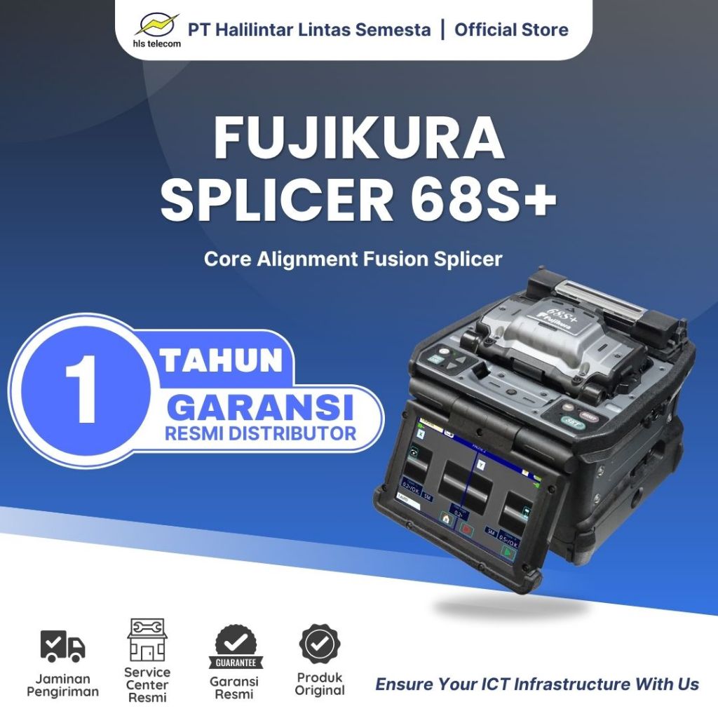 Jual FUJIKURA - Splicer 68S+ Core Alignment Fusion Splicer | Original ...