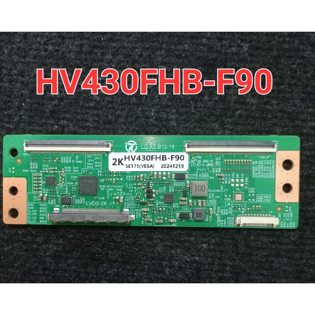 Jual T CON TCON LOGIC BOE 43INC / BOE HV430FHB-F90 | Shopee Indonesia