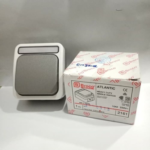 Jual Broco OB Atlantik Atlantic Saklar Tunggal Outdoor ENGKEL 2161 ...