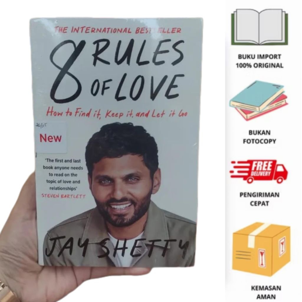 Jual Buku import original : 8 Rules of Love By Jay Shetty (PB) | Shopee Indonesia