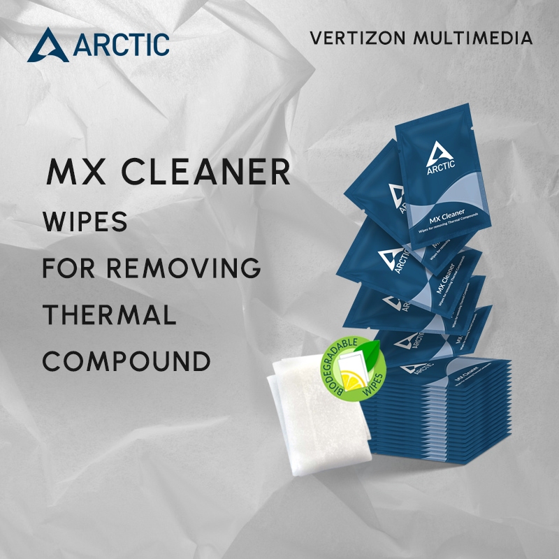 Jual Arctic MX Cleaner (Wipes for Removing Thermal Compound) | Shopee ...