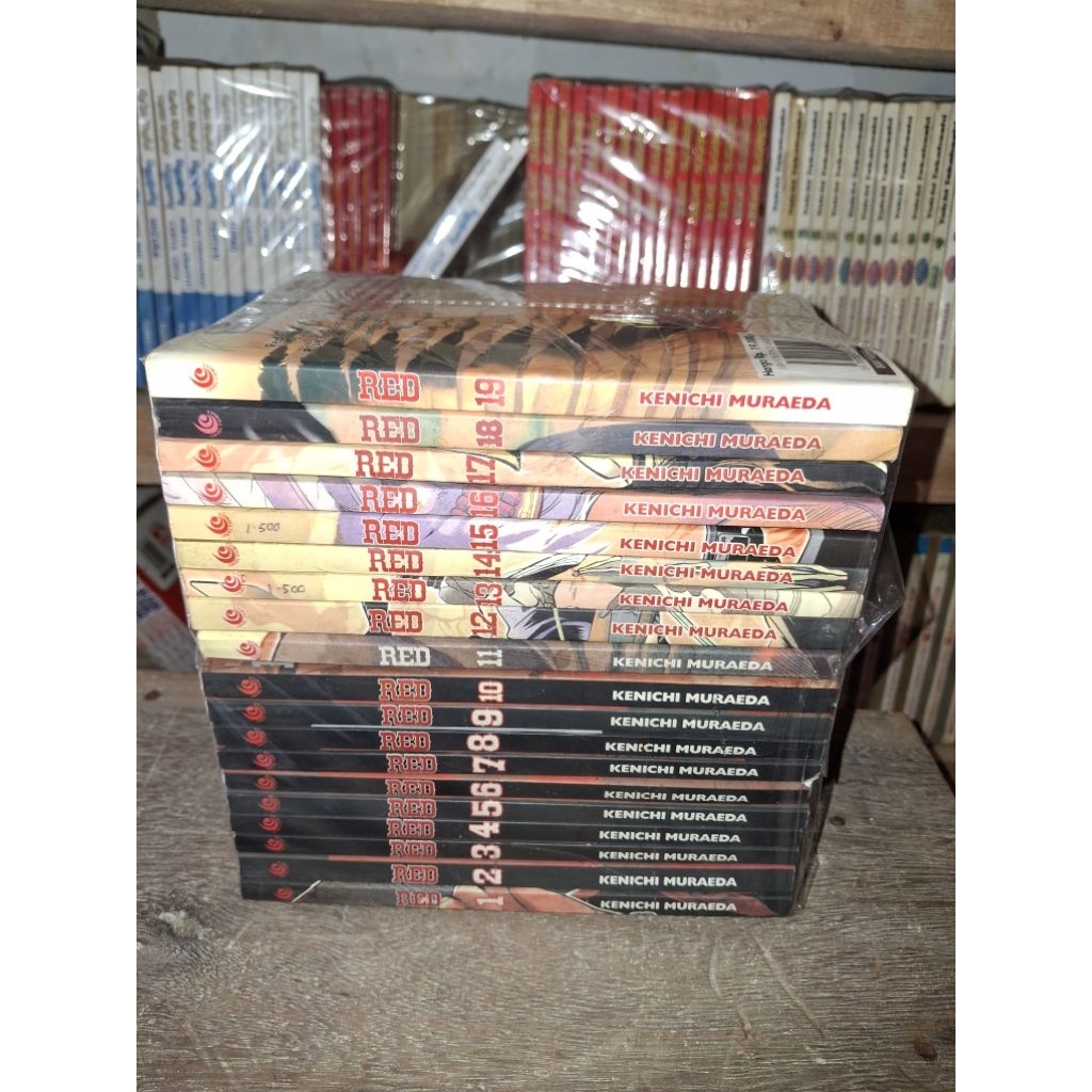 Jual Komik Red 1-19 Tamat - kenichi muraeda | Shopee Indonesia