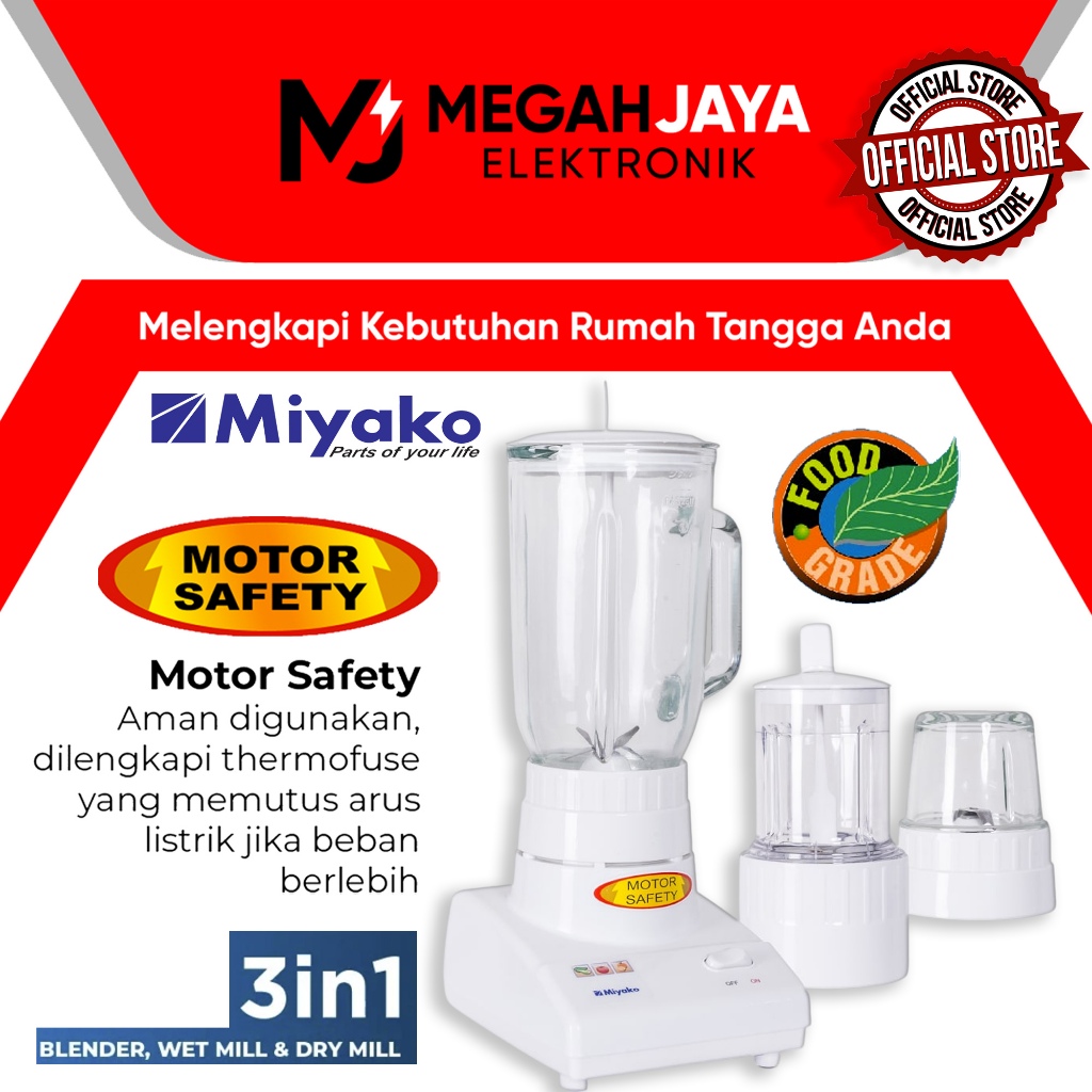 Jual [COD READY] MIYAKO BLENDER BL102 PL / BL 102 PL / BL-102 PL ...