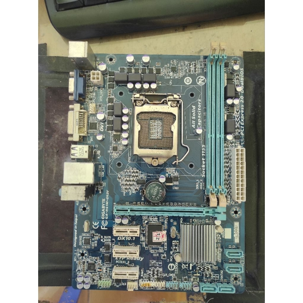 Jual mobo gigabyte 1155 ga-h61m-ds2v minus | Shopee Indonesia