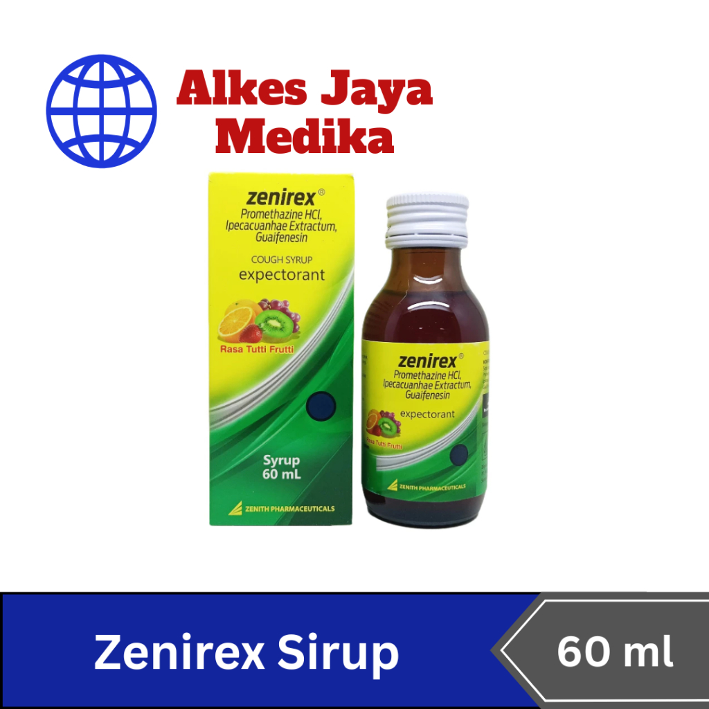 Jual Zenirex Expectorant Sirup 60 ml - Obat Batuk Berdahak | Shopee ...