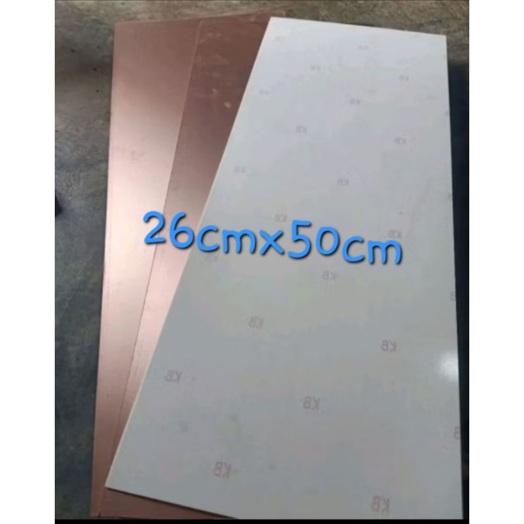 Jual Pcb polos 26cmx50cm putih | Shopee Indonesia
