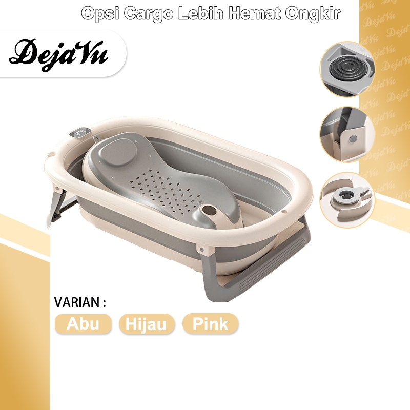 Jual Dejavu Foldable Baby Bath Tub Bak Mandi Bayi Portable Lipat Tempat ...