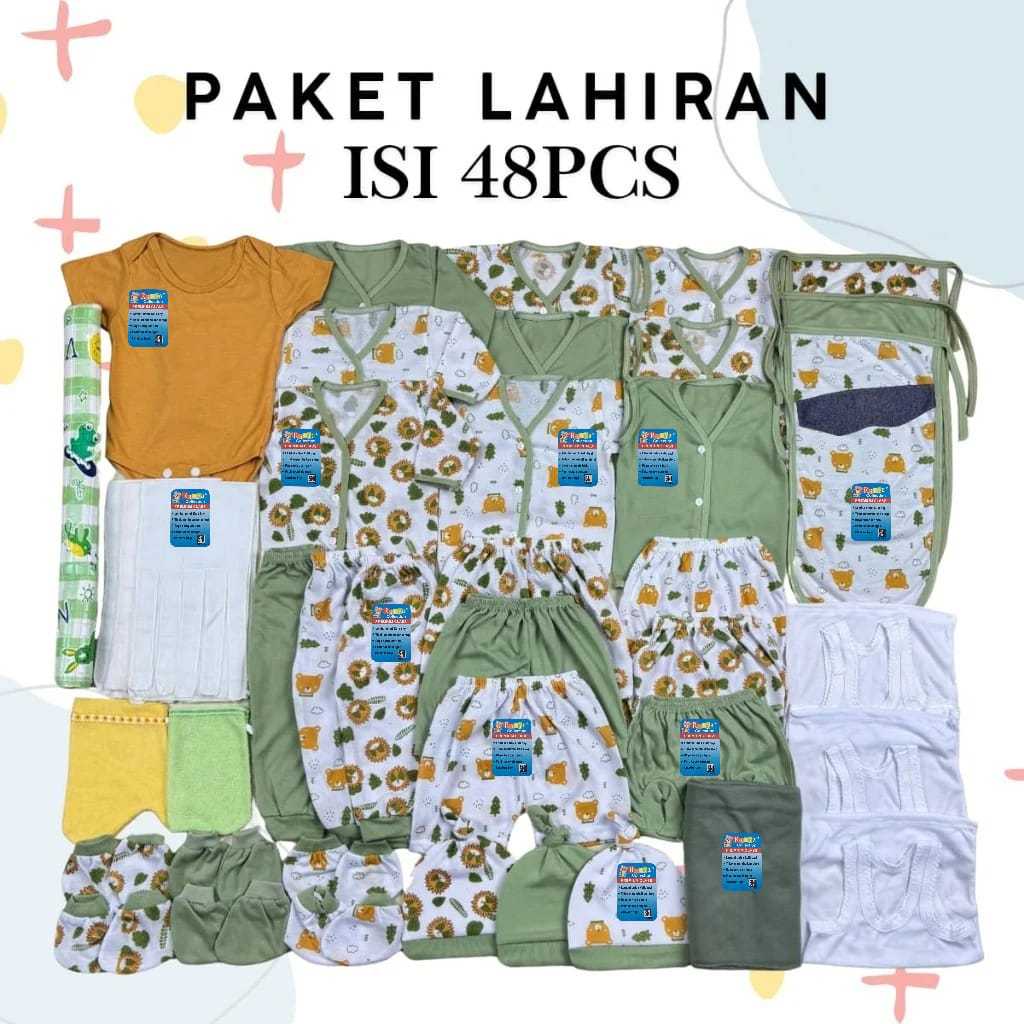 Jual Paket perlengkapan baju bayi 48pcs Baju bayi baru lahir baju bayi ...