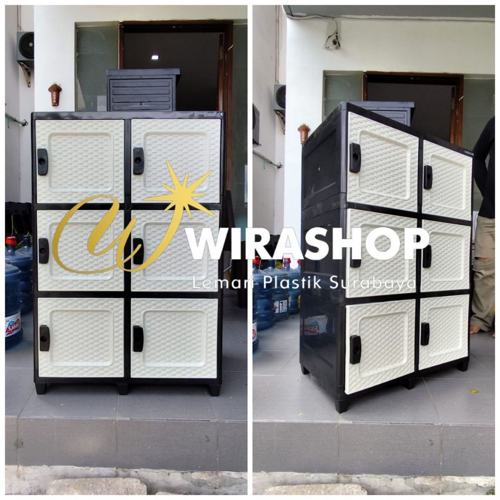 Jual Lemari Pakaian Plastik Rak TV Loker Helm Serbaguna Murah Terlaris ...