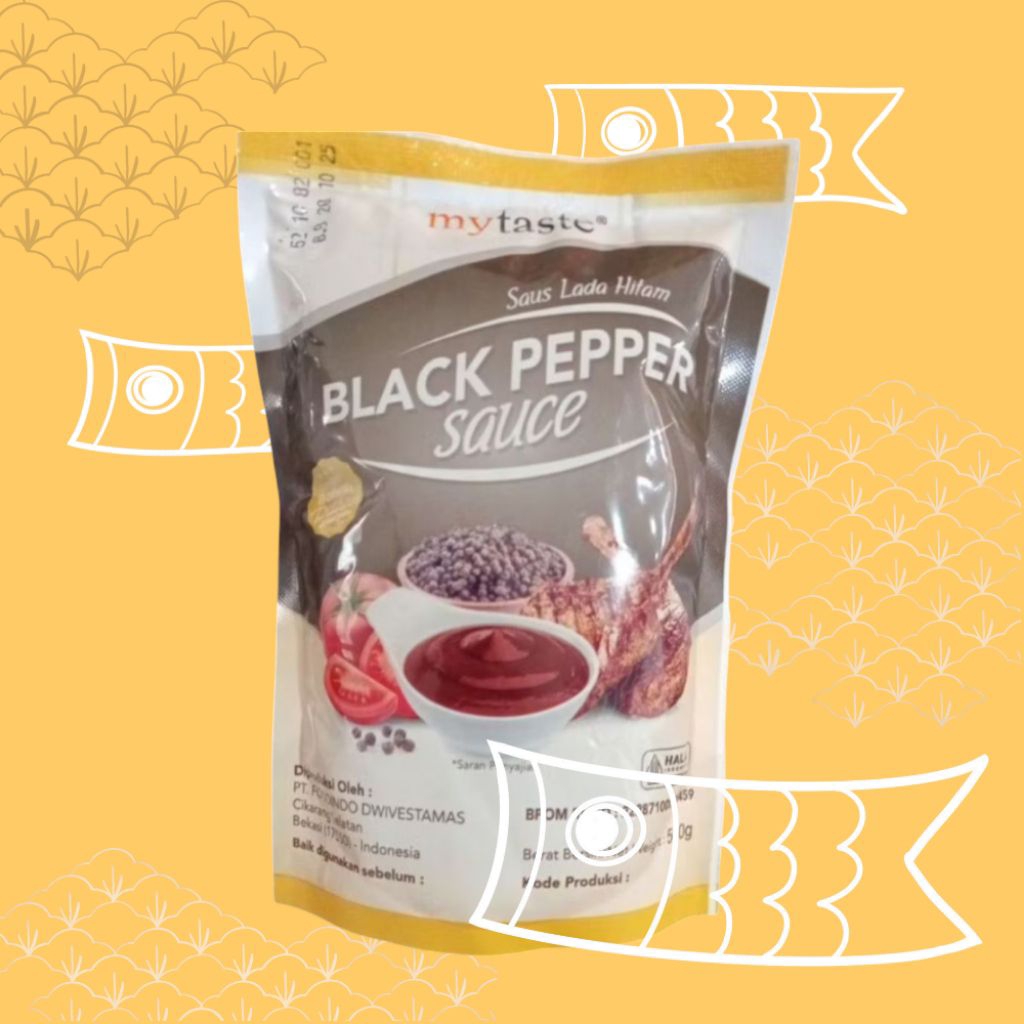 Jual MyTaste | My Taste Black Pepper Sauce 500 gr| Saus Lada Hitam ...