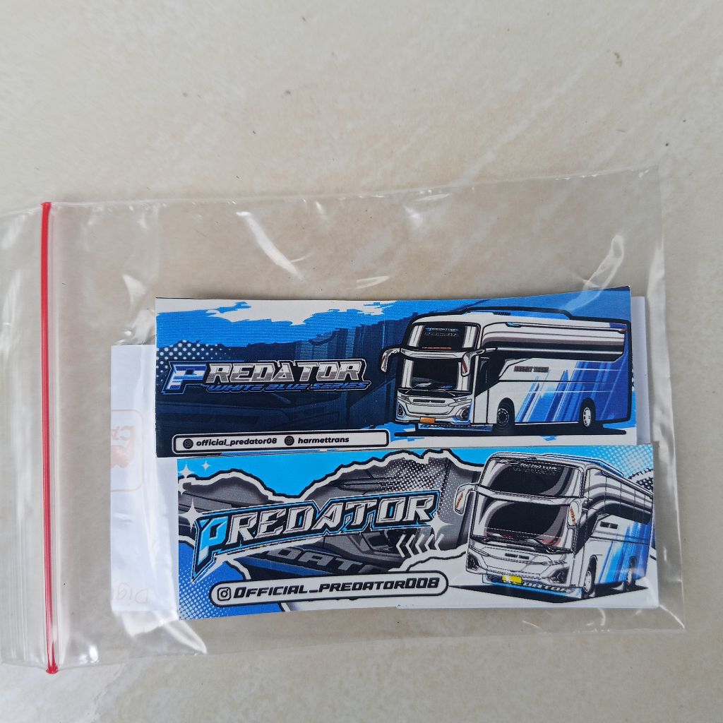 Jual stiker bus harmet trans "predator" | Shopee Indonesia