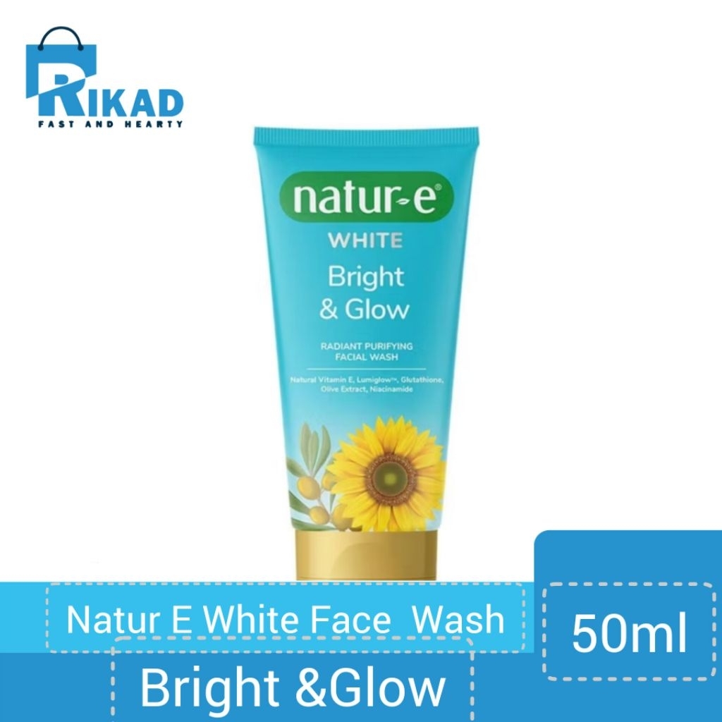 Jual Natur E White Rad Purif face wash 50ml / Natur E Advanced Face ...