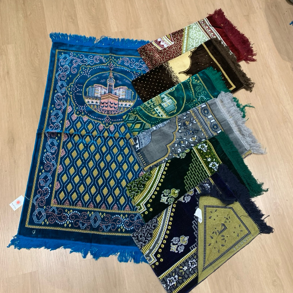 Jual Sajadah bludru turkiye Super Soft dodia isi 100 pcs plus sablon ...