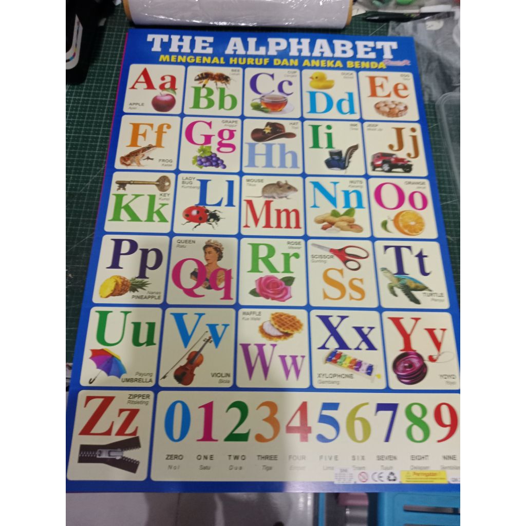 Jual poster ALPHABET | Shopee Indonesia