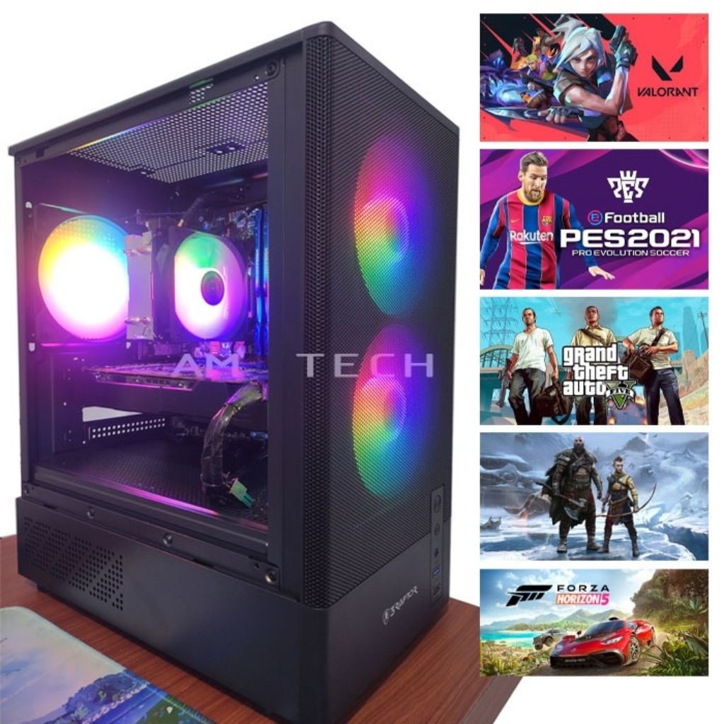 Jual LC GAMING EDITING RENDER STREAMING CORE I5 VGA RX 580 8GB RX 570 ...
