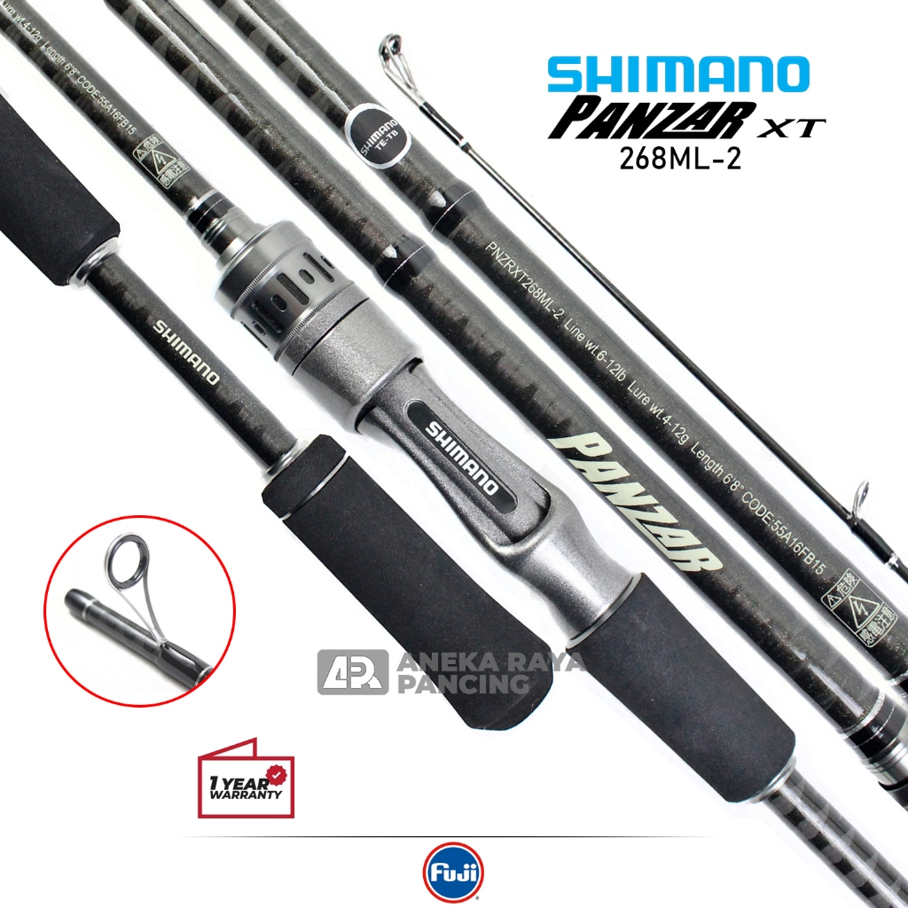 Jual JORAN SHIMANO PANZAR XT ALL SIZE | Joran Spinning Shimano Original | Joran Spinning UL ...