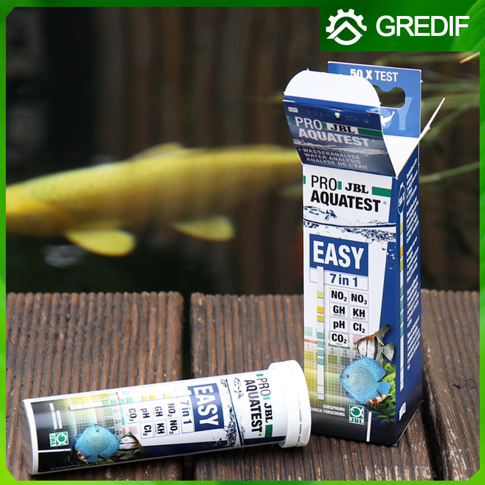 Jual JBL Proaquatest Easy 7in1 Strips For Quick Fish Aquarium Water ...