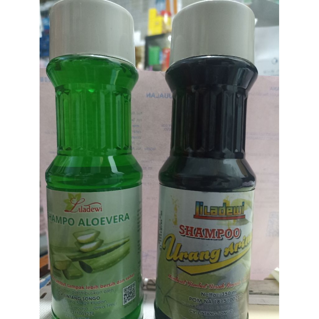Jual Shampo ALOEVERA n' ORANG ARING 320ml/ liladewi rambut sehat ...