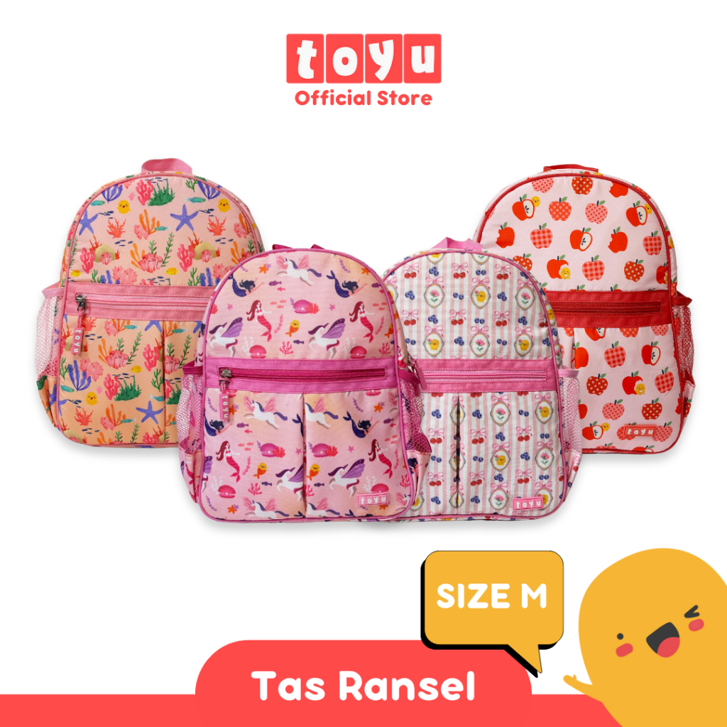 Jual TOYU Backpack Tas Ransel Sekolah Anak Perempuan PAUD TK SD ...