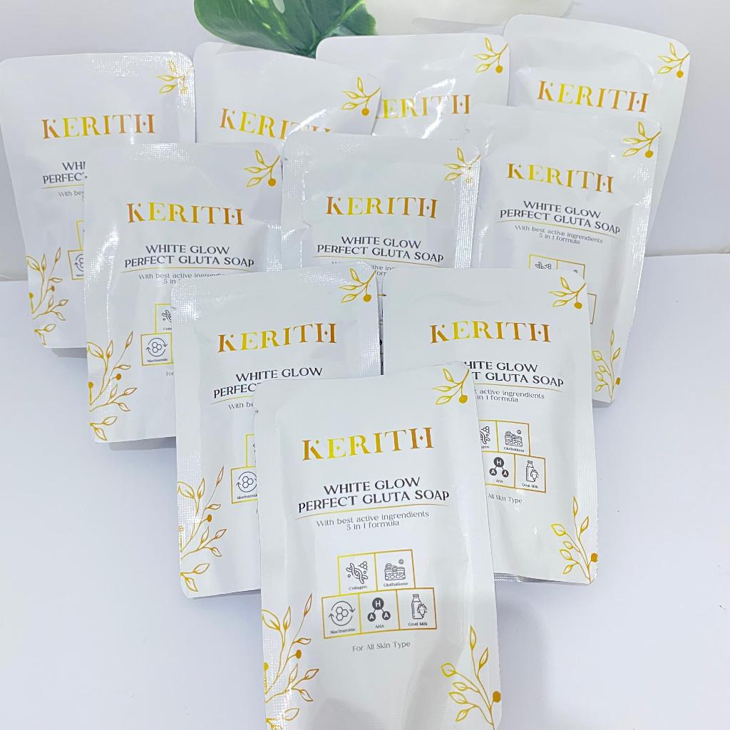 Jual PAKET USAHA 10 PCS SABUN KERITH GLUTA SOAP | Shopee Indonesia