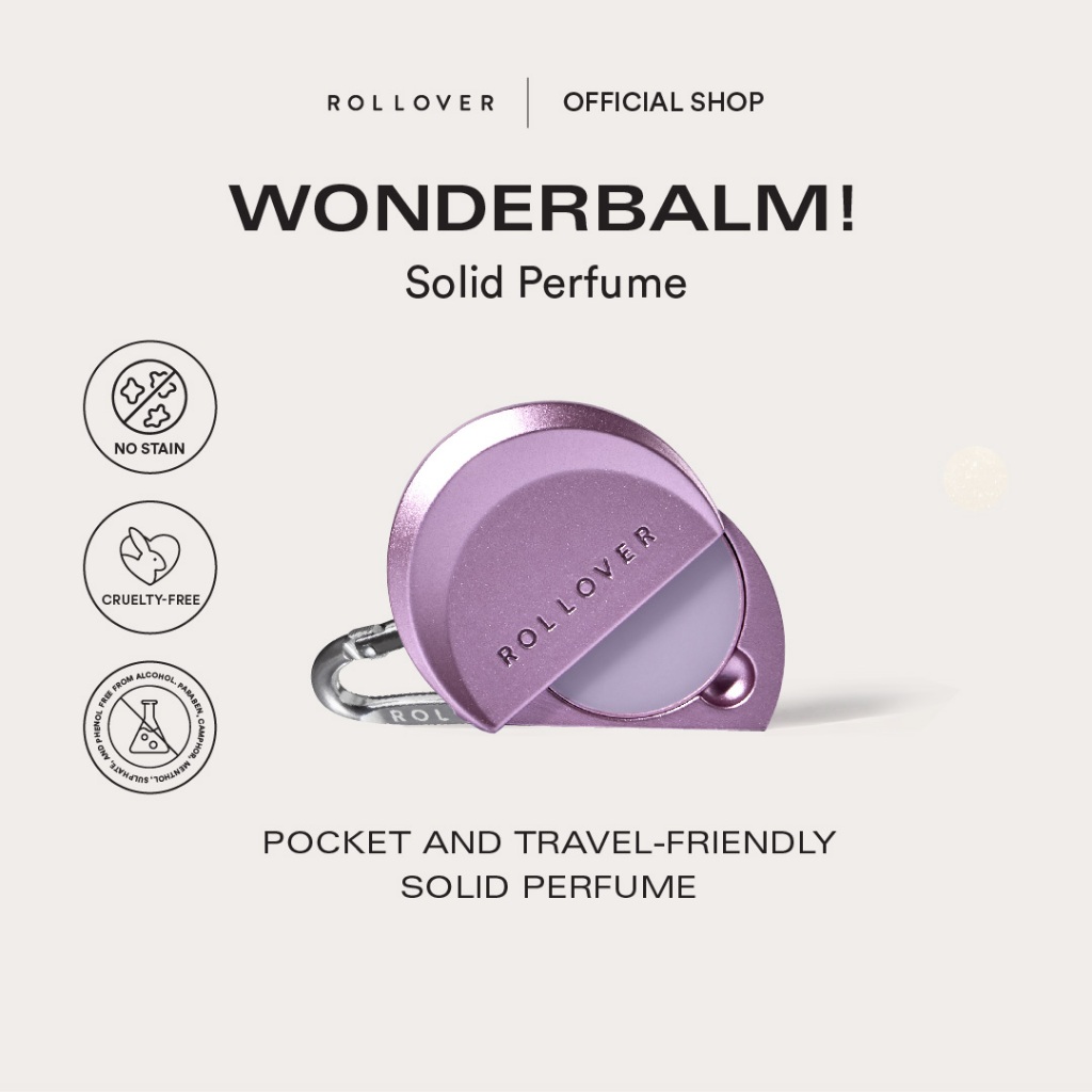 Jual Rollover Reaction - WONDERBALM! Solid Perfume Balm Fresh ...