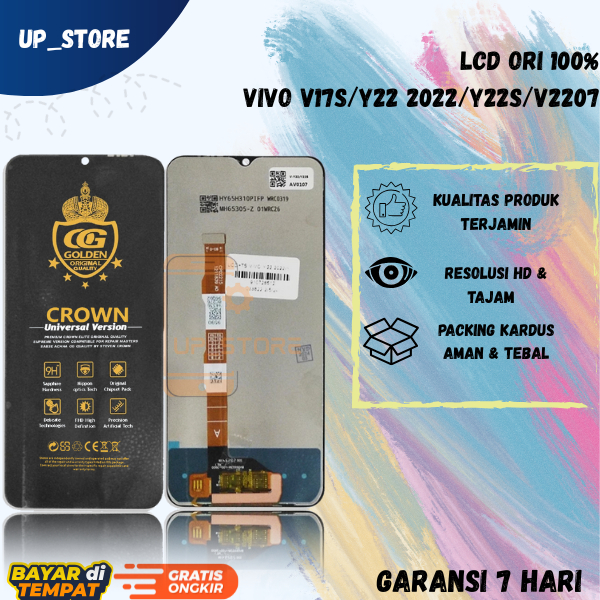 Jual LCD VIVO Y17S / TOUCHSCREEN VIVO V17S/Y22 2022/Y22S/V2207 ORIGINAL ...