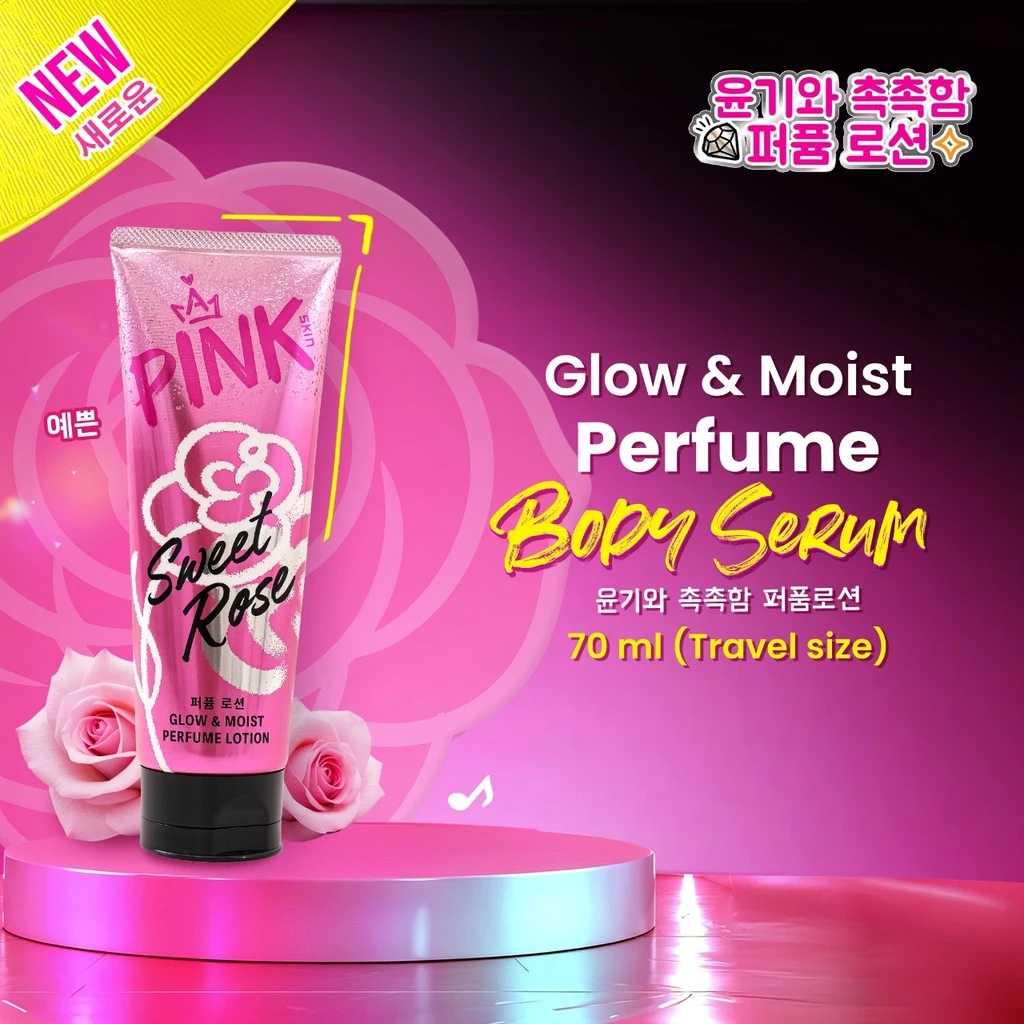 Jual Pink Skin Bundle 2in1 Perfume Body Lotion 70ML (MIX ISI 2 PCS ...