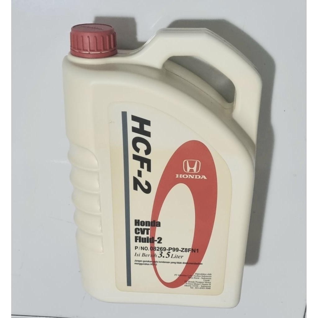 Jual Oli Transmisi Matic HCF-2. ORIGINAL, 3.5Liter. Honda CVT Fluid, ASLI/SEGEL | Shopee Indonesia