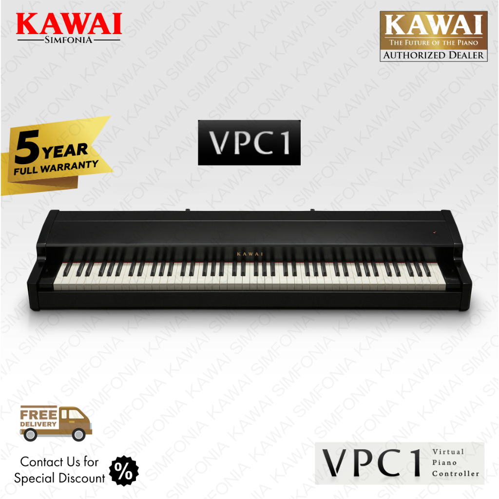 Jual KAWAI VPC1 – MIDI Controller Piano – 88 keys – RM3 Grand II Wooden ...