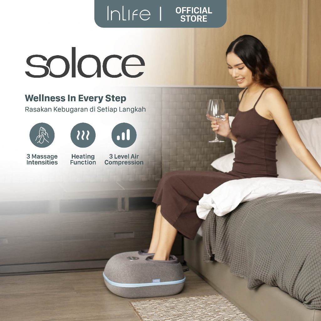 Jual INLIFE - SOLACE Foot Massager by Advance (iS8805) | IN LIFE Alat ...